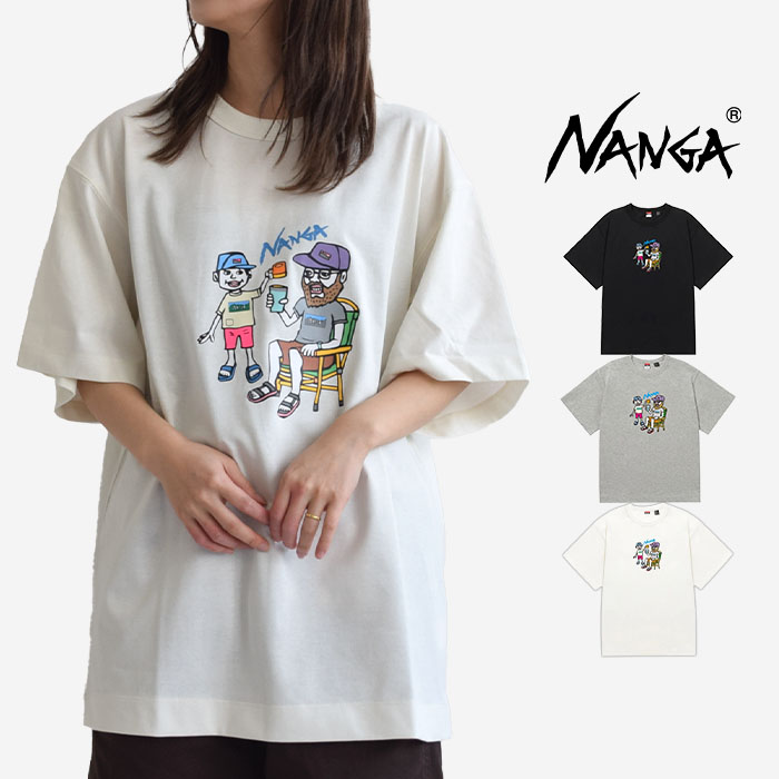NANGA 】ECO HYBRID TEE FAM PT | PieceLife